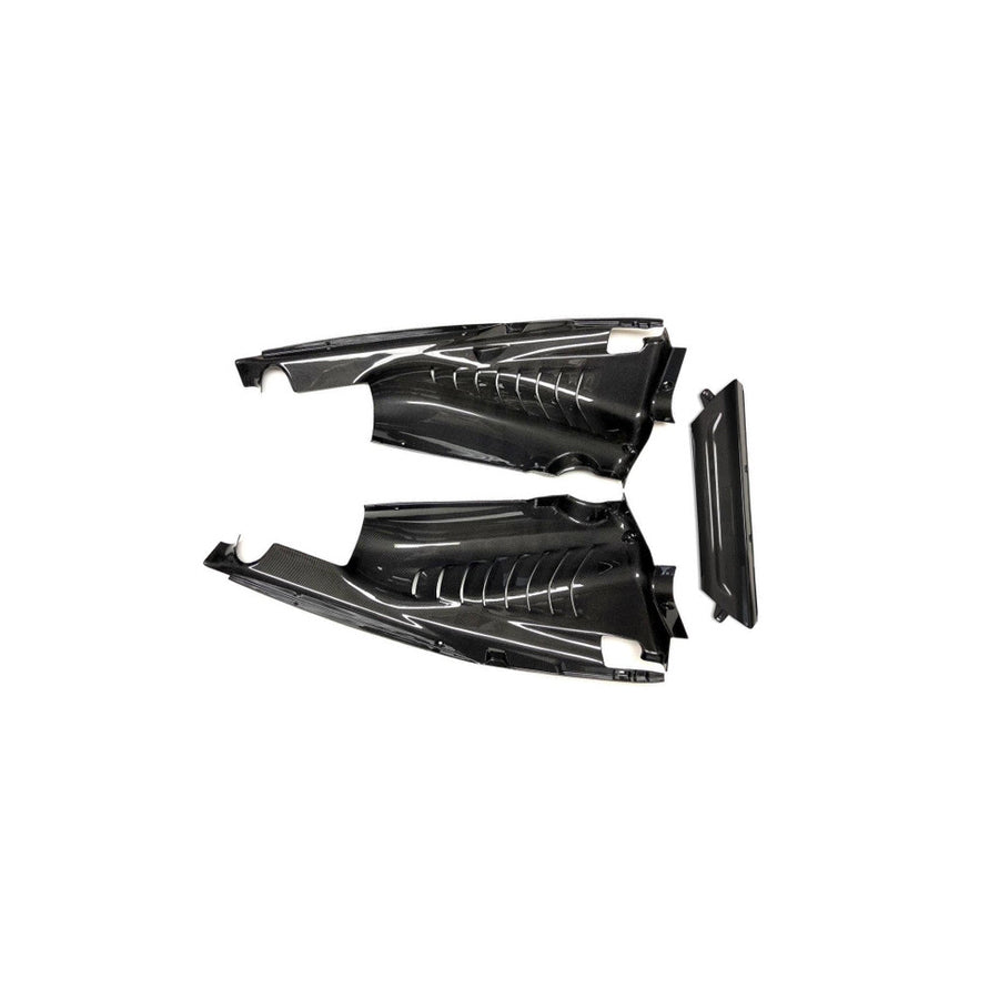 Carbon Fiber 3 Piece Engine Bay Set - Ferrari 488 Pista – Supercar Parts